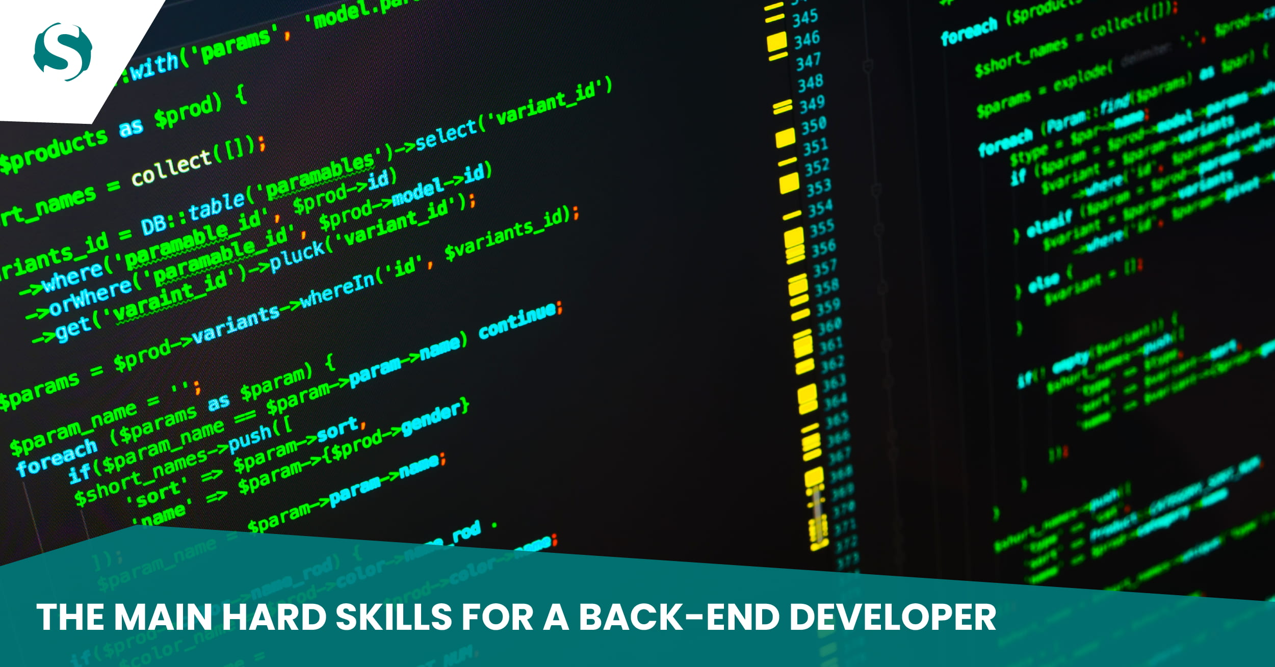 What are the main hard skills for a back-end developer | Sysmatch